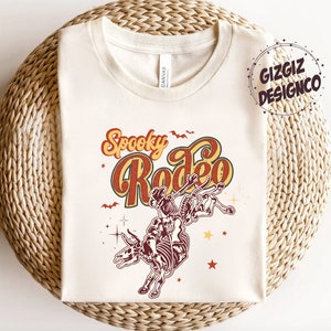 Spooky Rodeo Png | Vintage Halloween Rodeo Png | Western Halloween ...