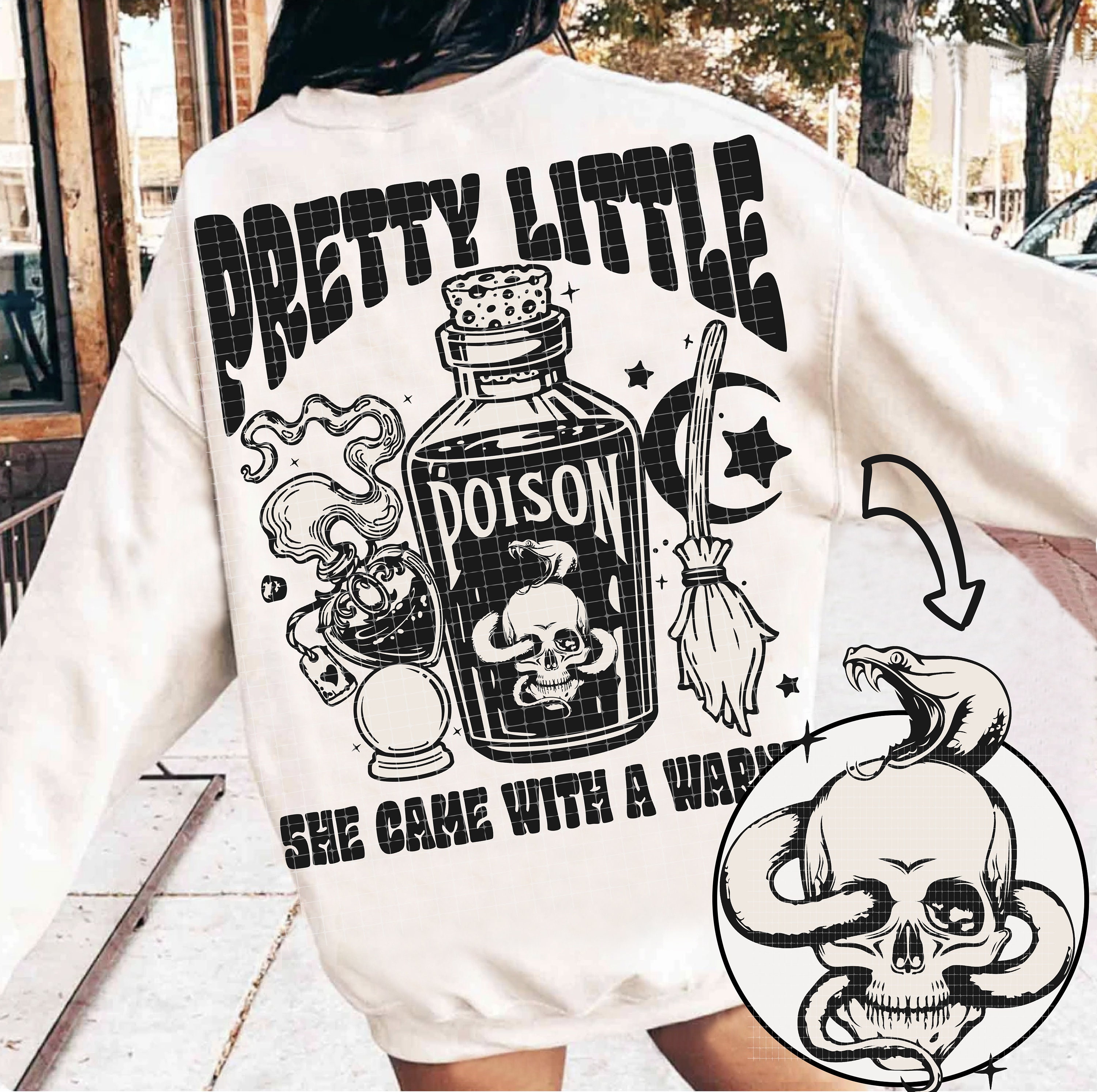 Pretty Little Poison Png, Country Music Png, Witchy Png, Skeleton Png ...