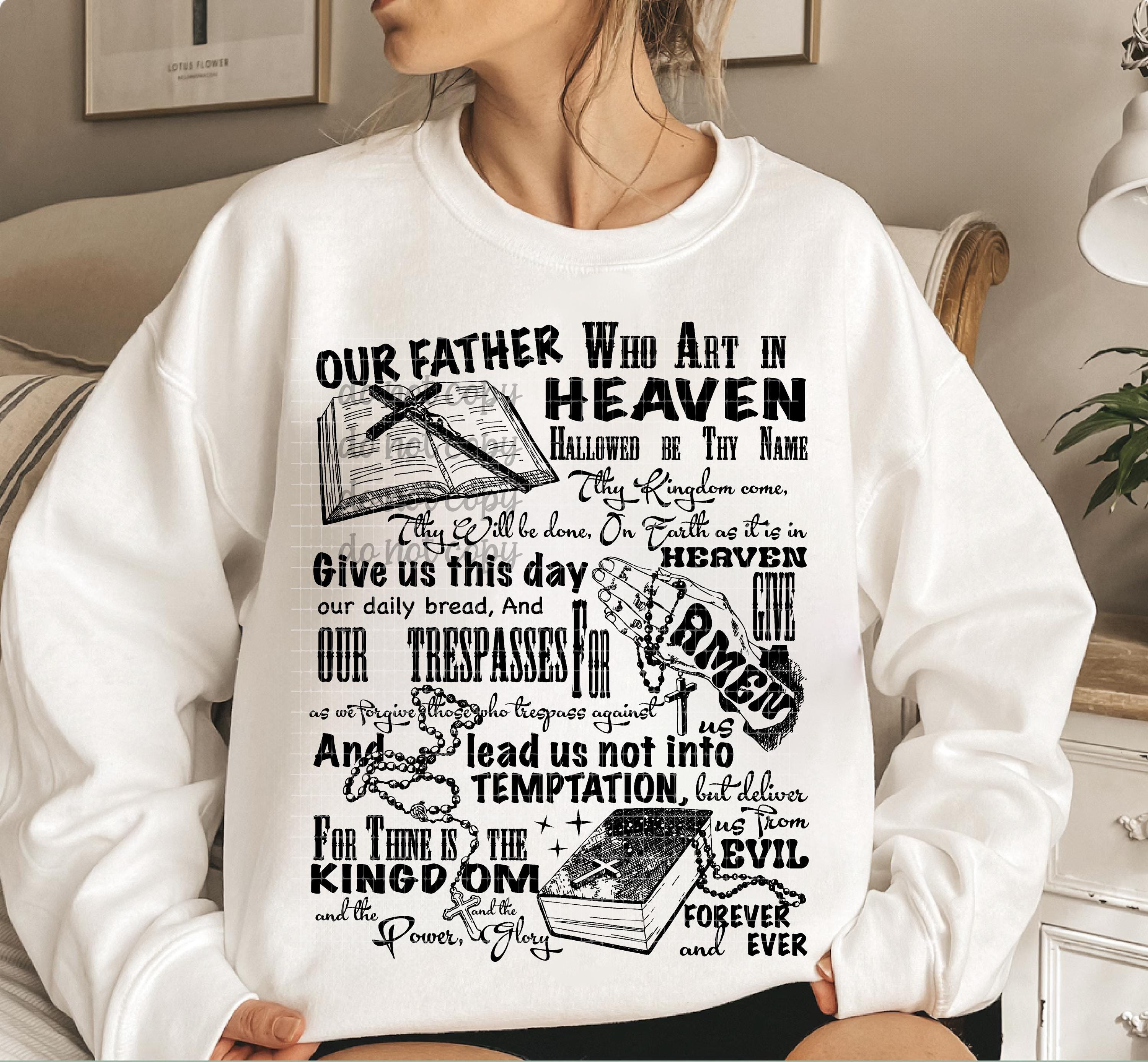 The Lord's Prayer Transparent Png, Jesus Png, Bible Versus Png, Digital ...