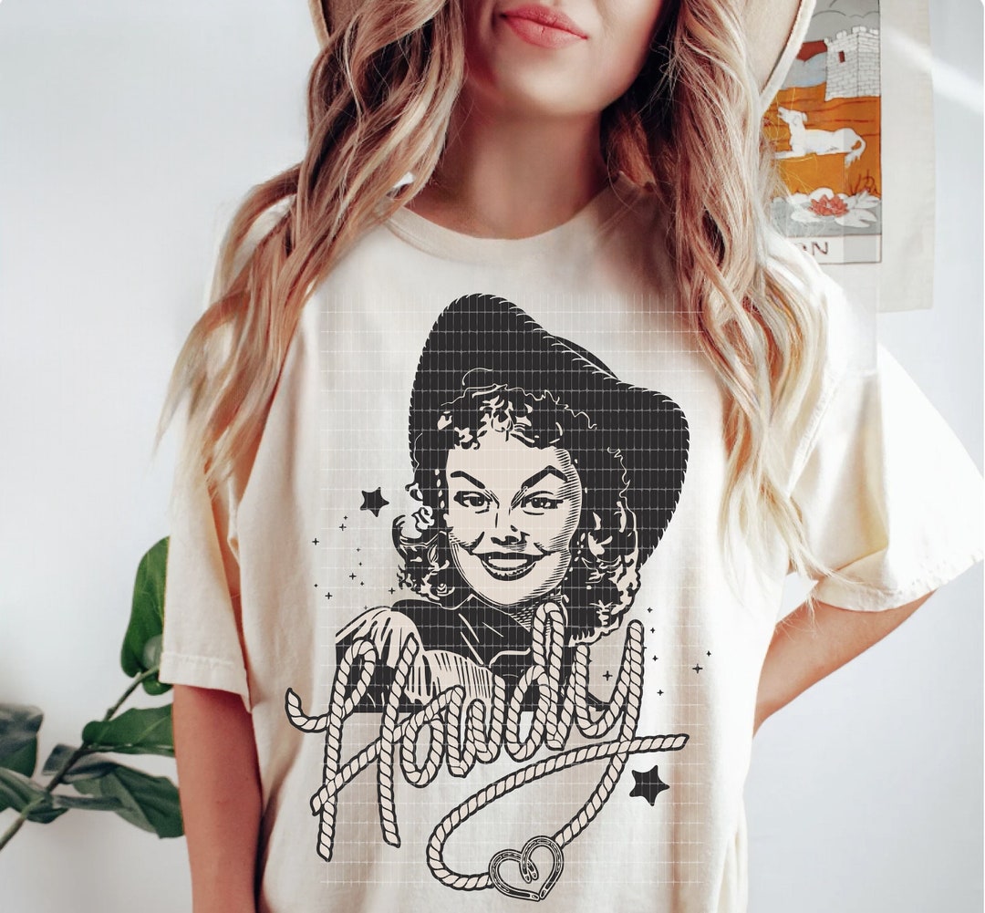 Western Howdy Cowgirl Png, Howdy Png, Western Transparent Country Png ...