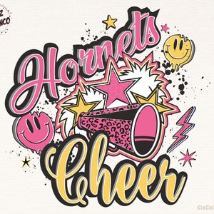 Hornets Cheer Png, Hornet Cheer Mom Png, Hornet, Hornets, Cheerleader ...