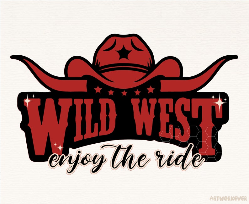 Wild West PNG Western Png Vintage Rodeo Wild West Free - Etsy