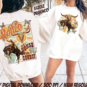 Western Pocket Design | Western Rodeo Png | Bull Skull Design ...