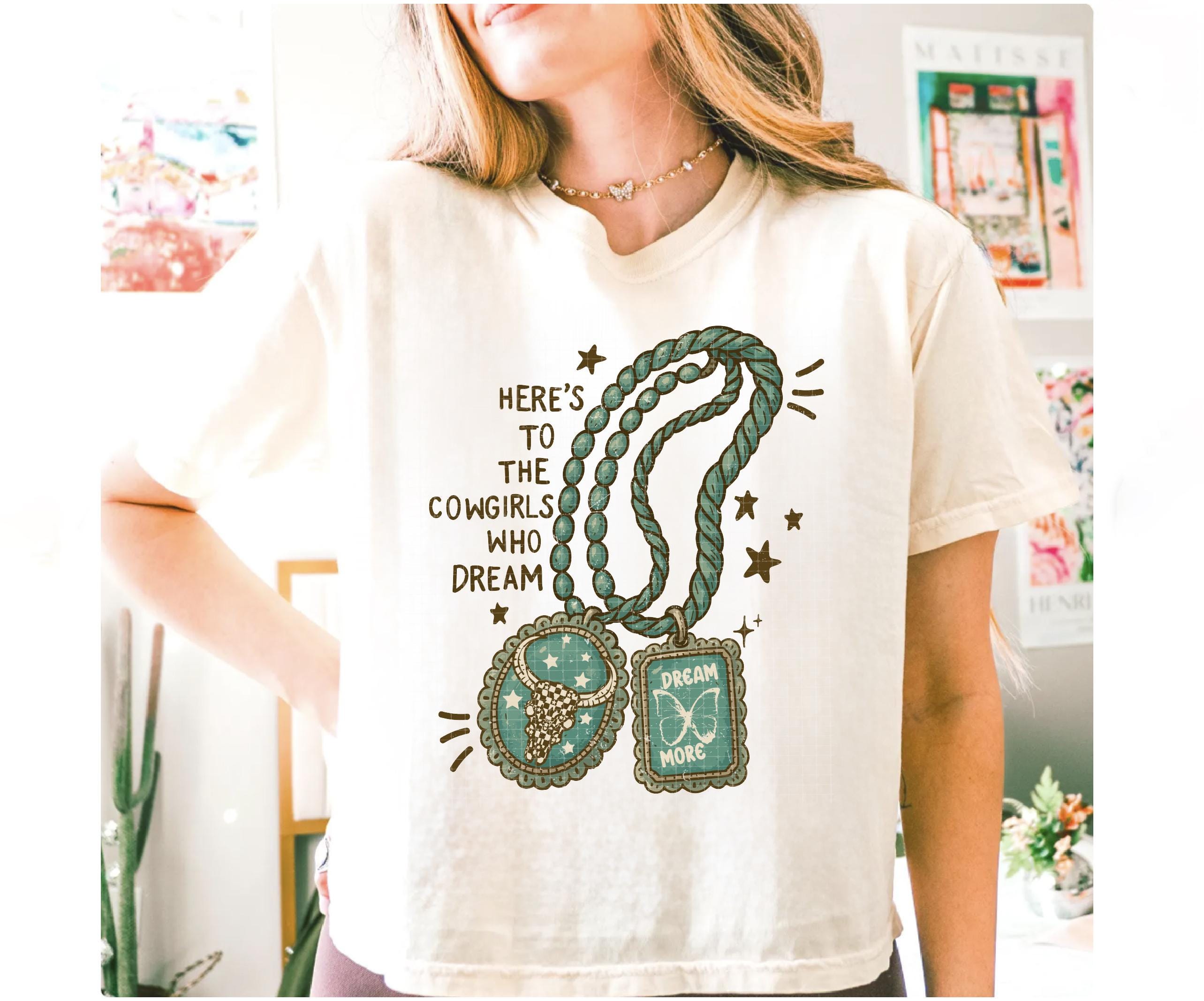 Western Turquoise Concho Necklace Png Design, Boho Cowgirl Western Png ...
