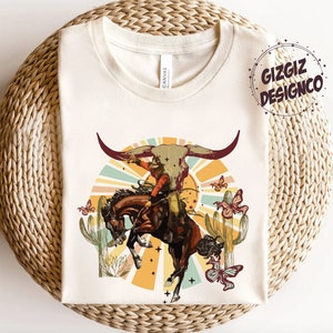 Western Pocket Design | Western Rodeo Png | Bull Skull Design ...