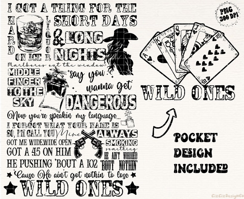 Transparent Western PNG, Country Song, Digital Download, Sublimation ...