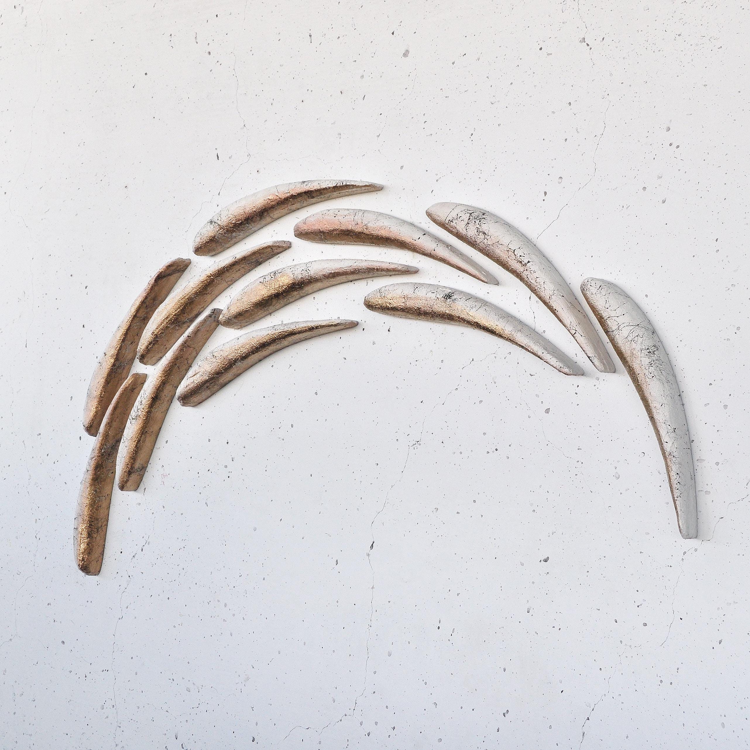 11 Fish Set Shoal of Fish Wall Art, Handmade Sculpture, Fish Wall ...
