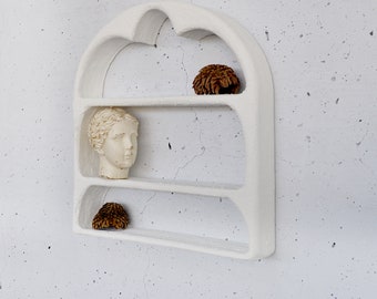 Handmade Curio Shelf Made of Paper Pulp,oddities Shelf,curiousity Shelf ...