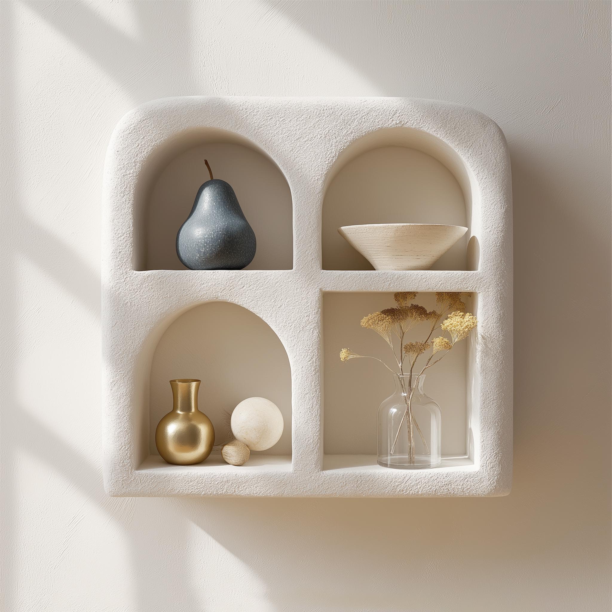 White Handmade Curio Shelf ,oddities Shelf,curiousity Shelf,curio Shelf ...