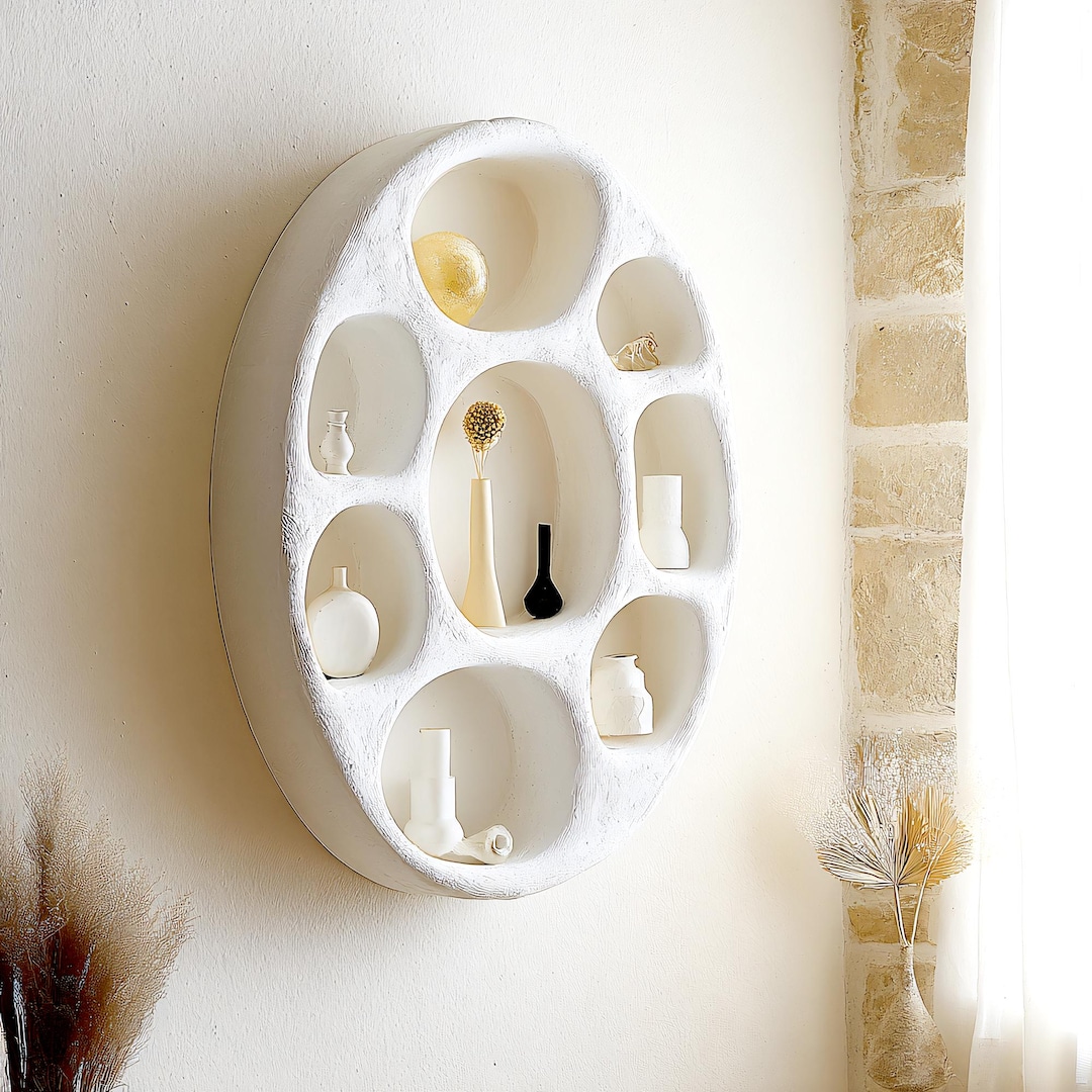 White Handmade Curio Shelf ,oddities Shelf,curiousity Shelf,curio Shelf ...
