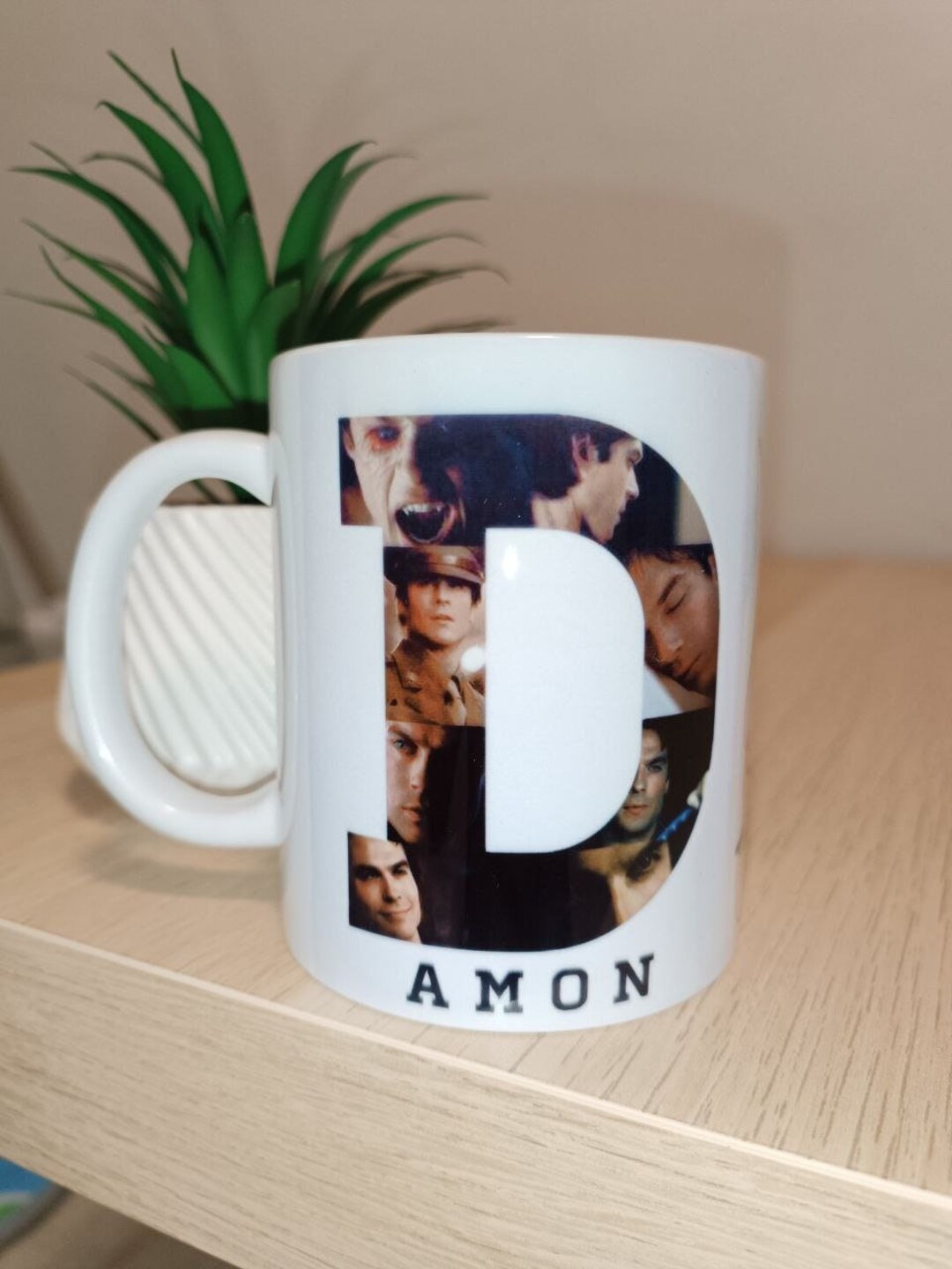 Mug the Vampire Diaries Damon Salvatore Ceramic 350 Ml Coffee the Fan ...