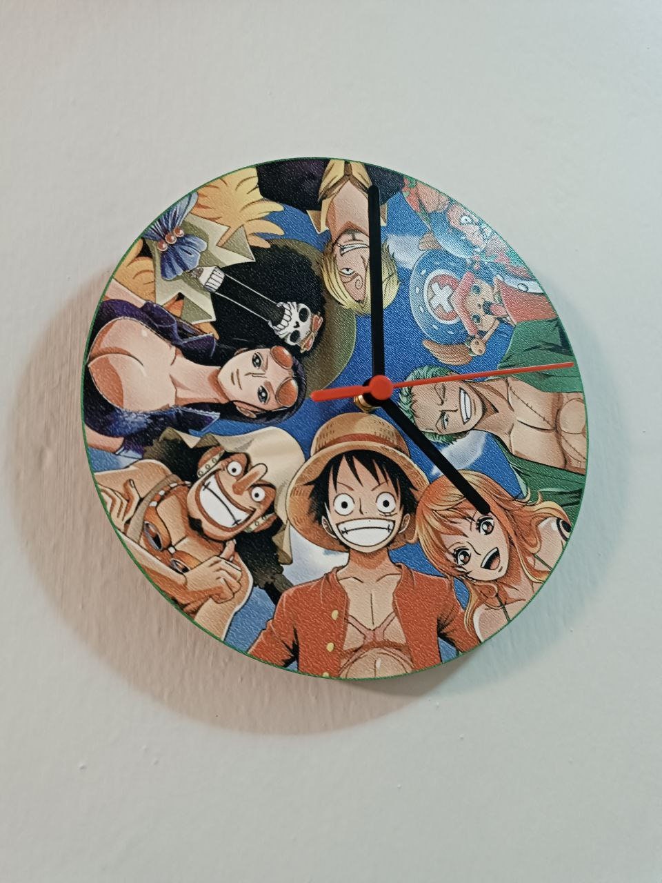 One Piece Wall Clock Anime Decoration Gift for Fan - Etsy