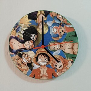 One Piece Wall Clock Anime Decoration Gift for Fan - Etsy