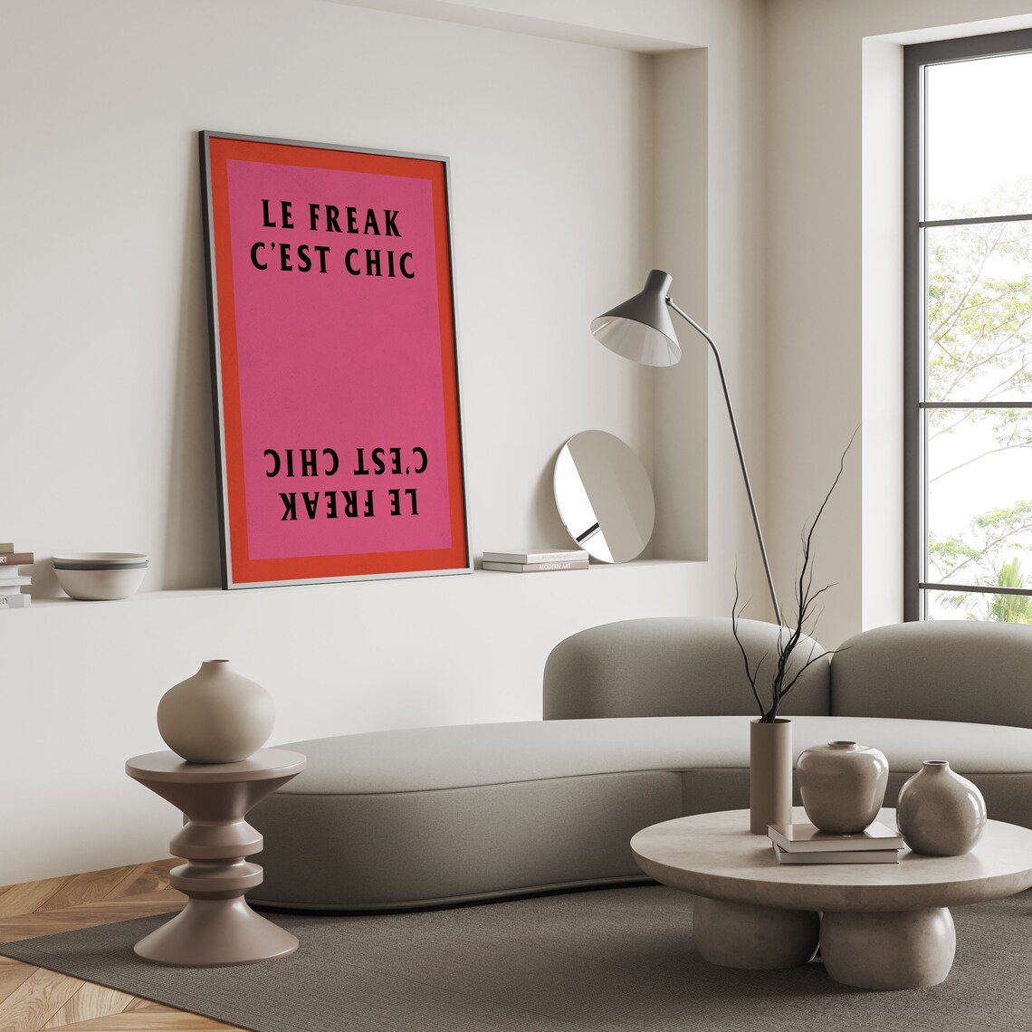 PRINTABLE Le Freak C'est Chic Retro Vintage - Etsy