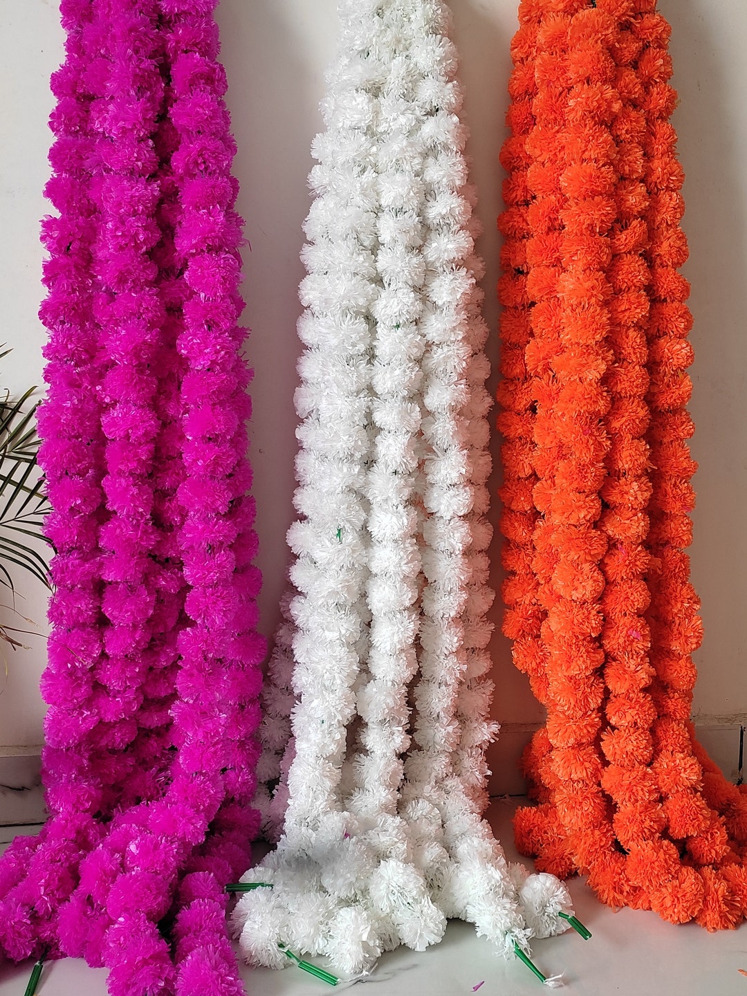 Indian Flower Garlands Indian Wedding Decoration Flower Garland Bulk ...
