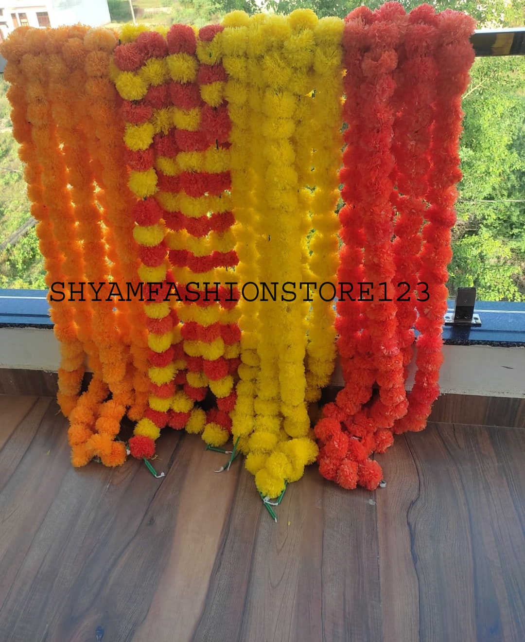 500 Pc SALE ON Indian Marigold Flower Artificial Decorative Deewali ...