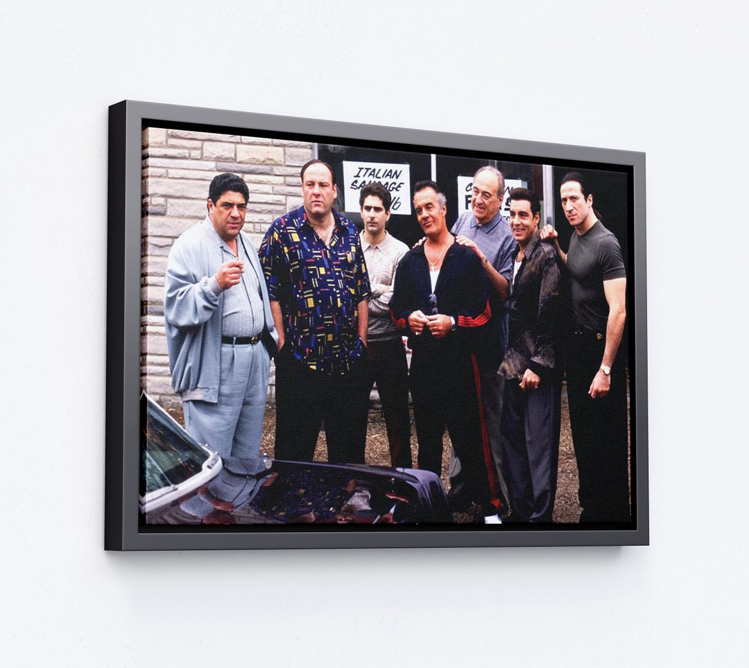The Sopranos Canvas Art Tony Soprano HBO TV Show Wall Art - Etsy