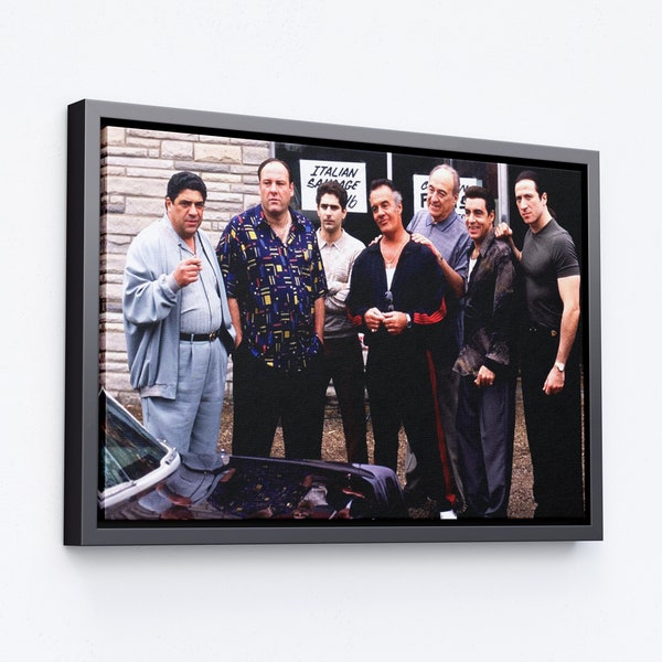 The Sopranos Poster Framed - Etsy