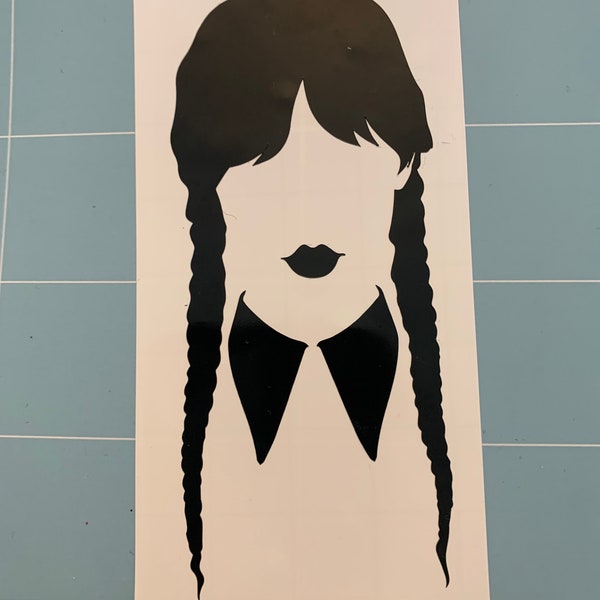 Wednesday Car Decal - Etsy