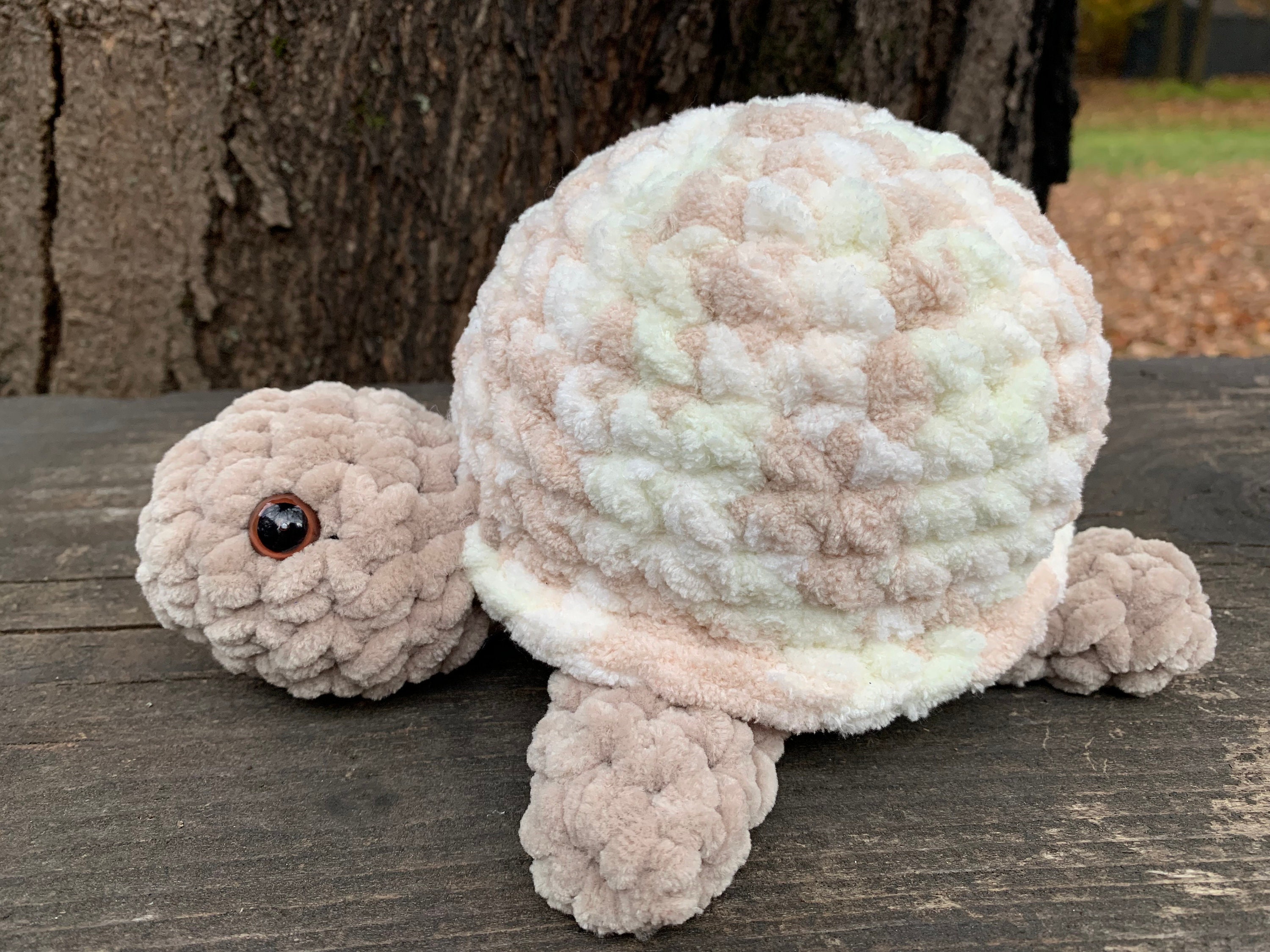 Plush Crochet Turtle - Etsy