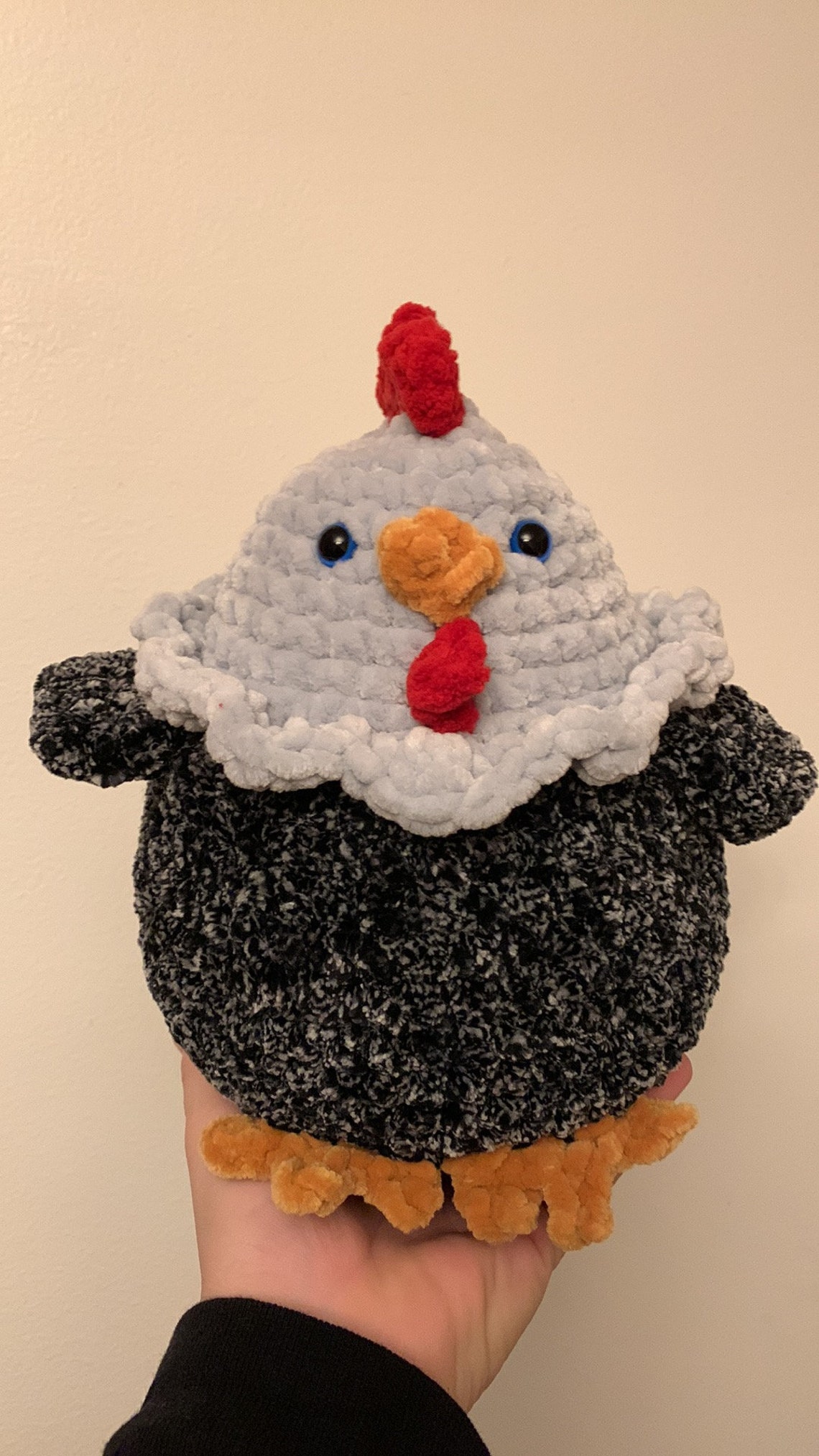 Crochet Plush Chicken | Amigurumi Chicken | Handmade | Farmhouse ...