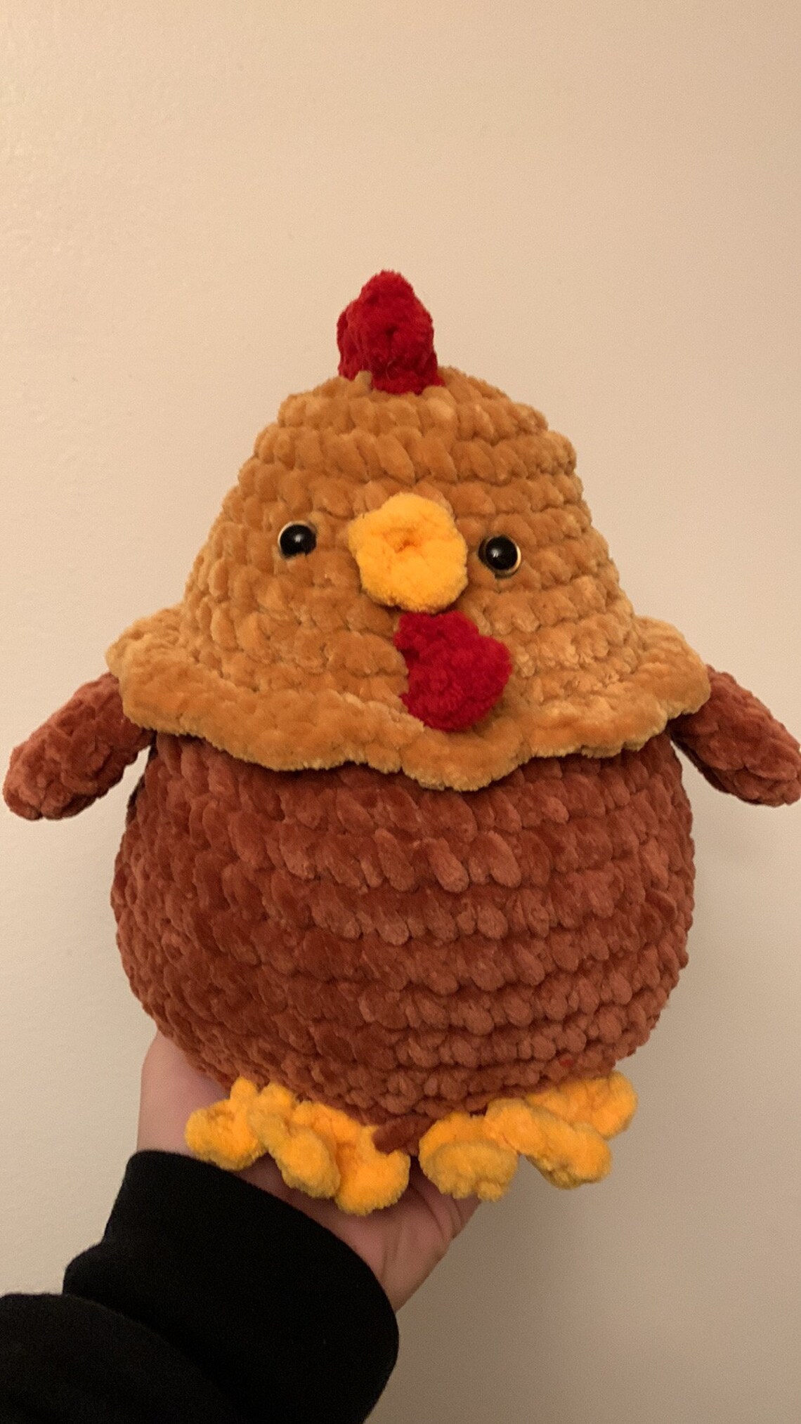 Crochet Plush Chicken | Amigurumi Chicken | Handmade | Farmhouse ...