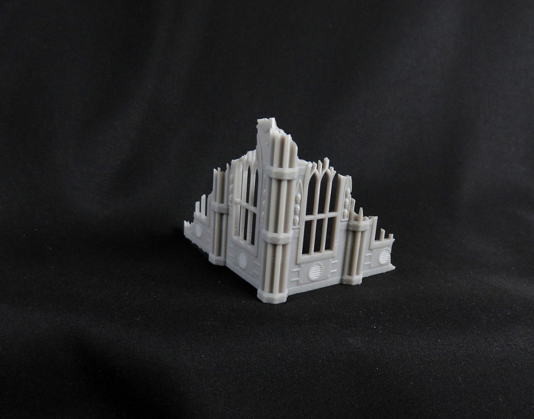Ruins Scenography Nº5 Compatible Epic 40K 6mm 3D Printed - Etsy