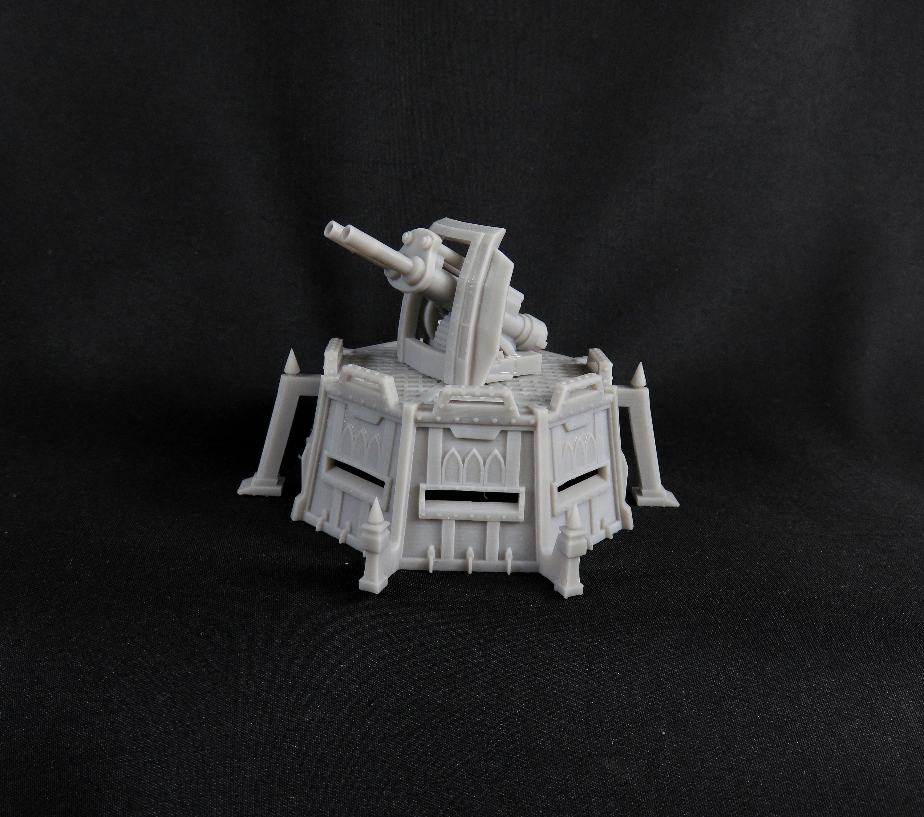 Artillery Post Scenography Compatible Epic 40K 6mm 3D Printed - Etsy