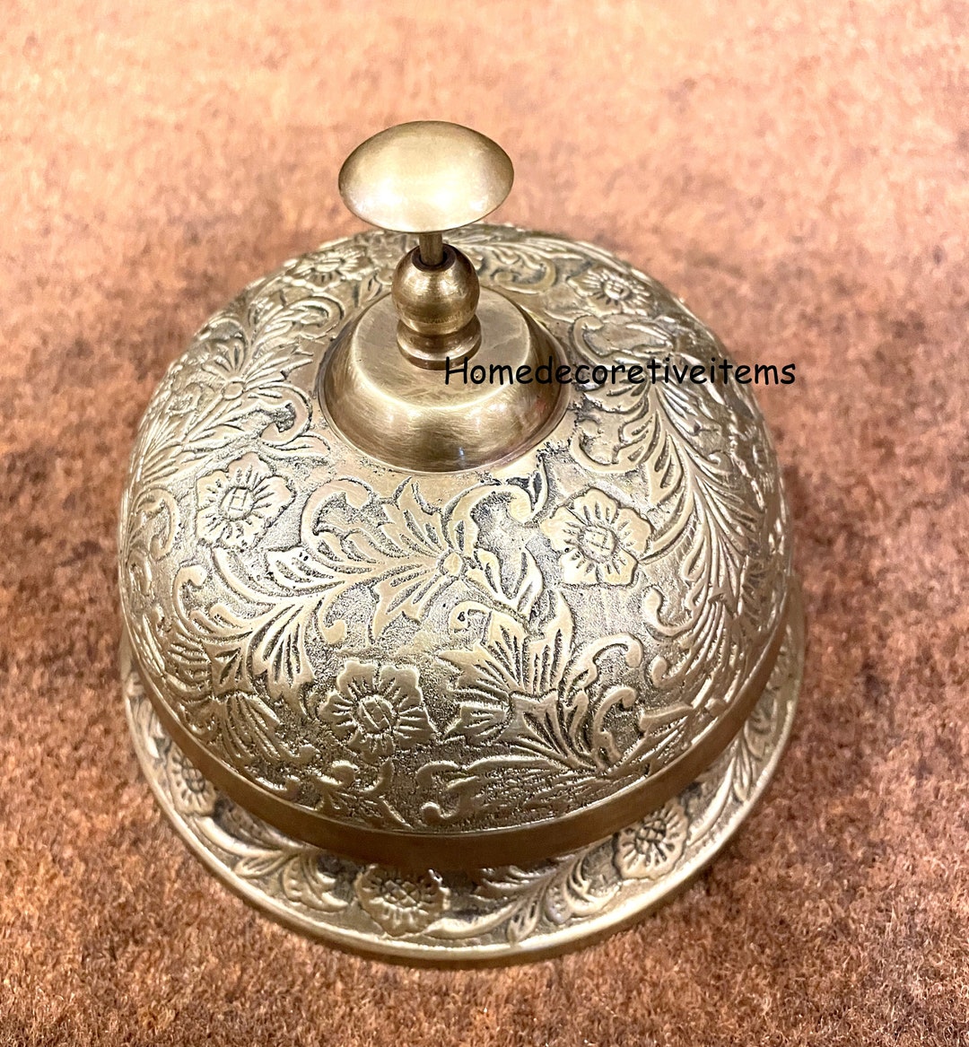 Antique Vintage Table Desk Bell Calling Bell Gift Reception Bell ...