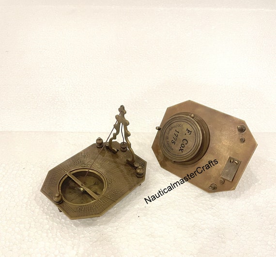 Antique Pendulum Compass Marine Compass Solid Brass - Etsy
