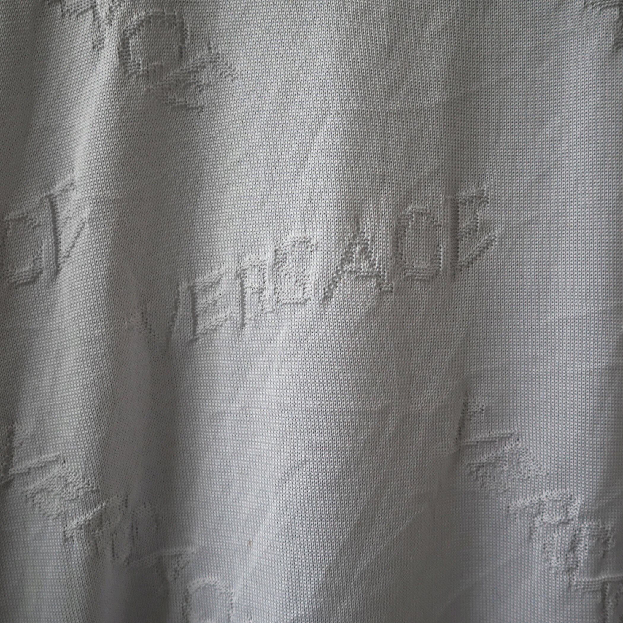 Vintage VERSACE Full Medusa Logo Knitwear T-shirt for Women Made in ...