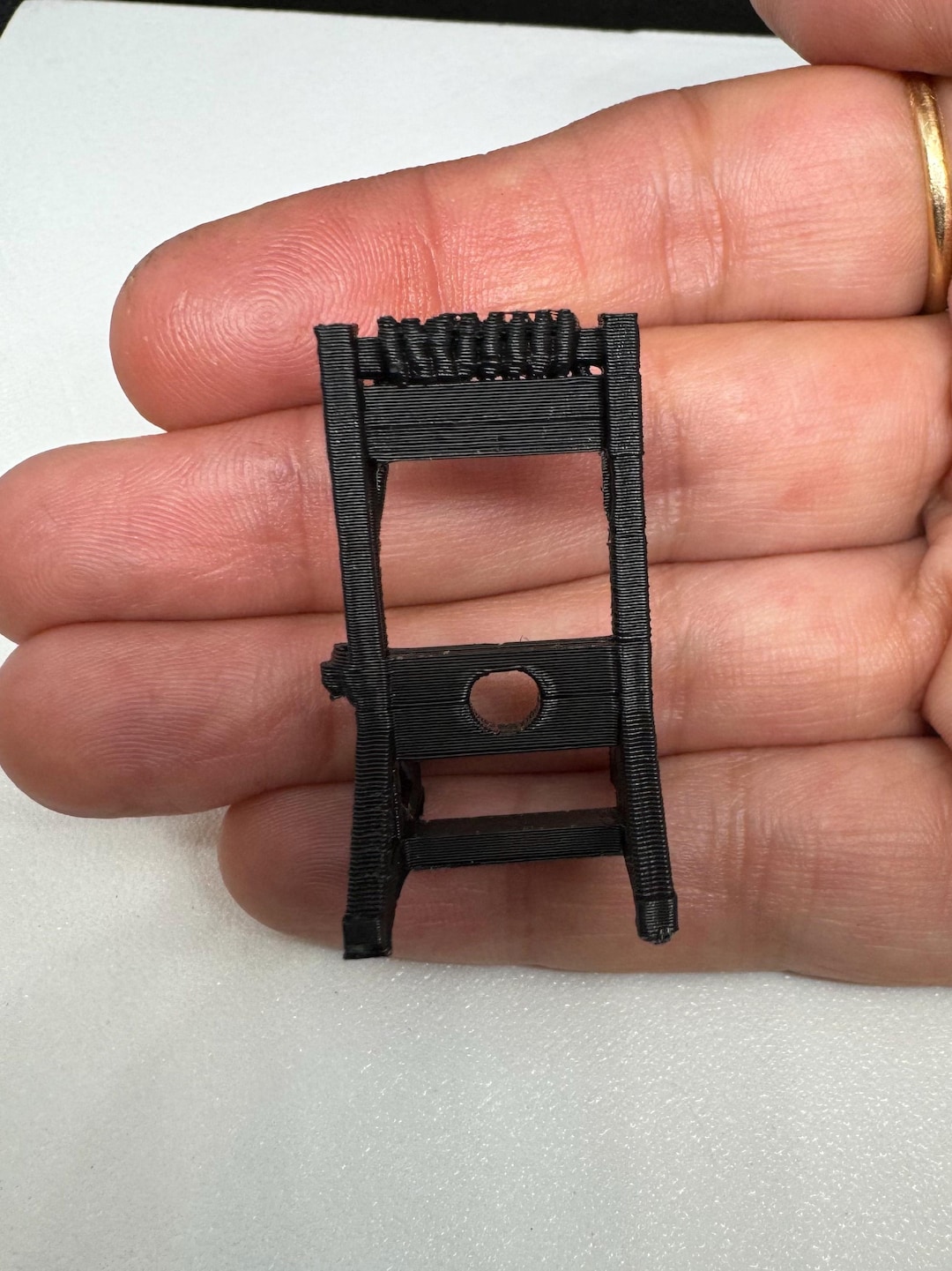 Miniature Guillotine Dollhouse Medieval Guillotine 3D Print Tiny ...