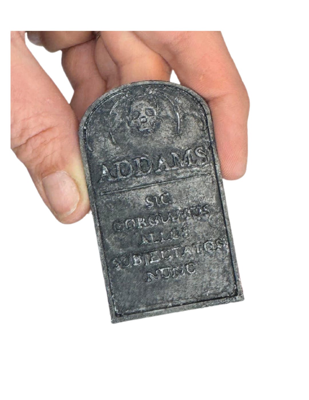 Miniature Addams Family Tombstone With Family Credo 1:12 Scale Decor ...