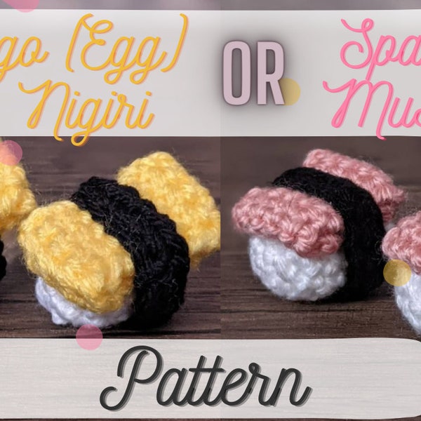 Crochet Spam Musubi - Etsy