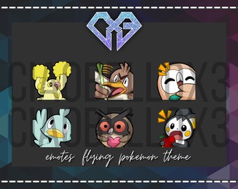 Flying Emotes - Etsy