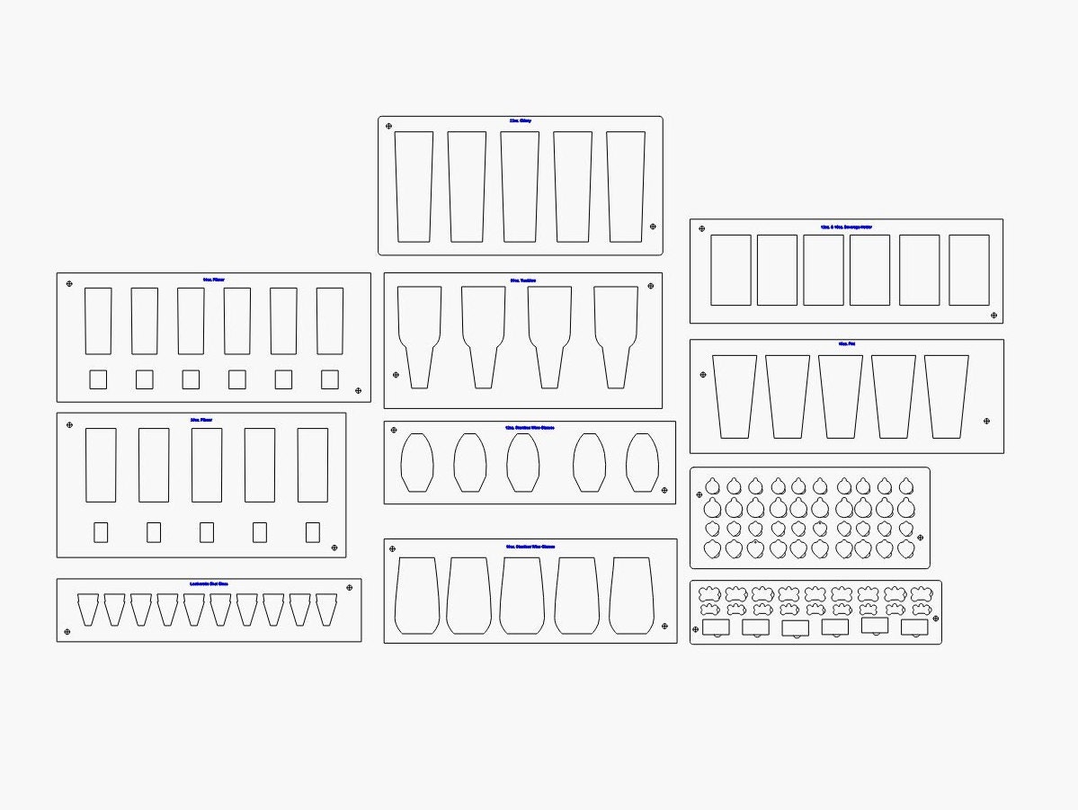 Print and Cut Jig Bundle 2 11 Print and Cut Ready Jig Templates for ...