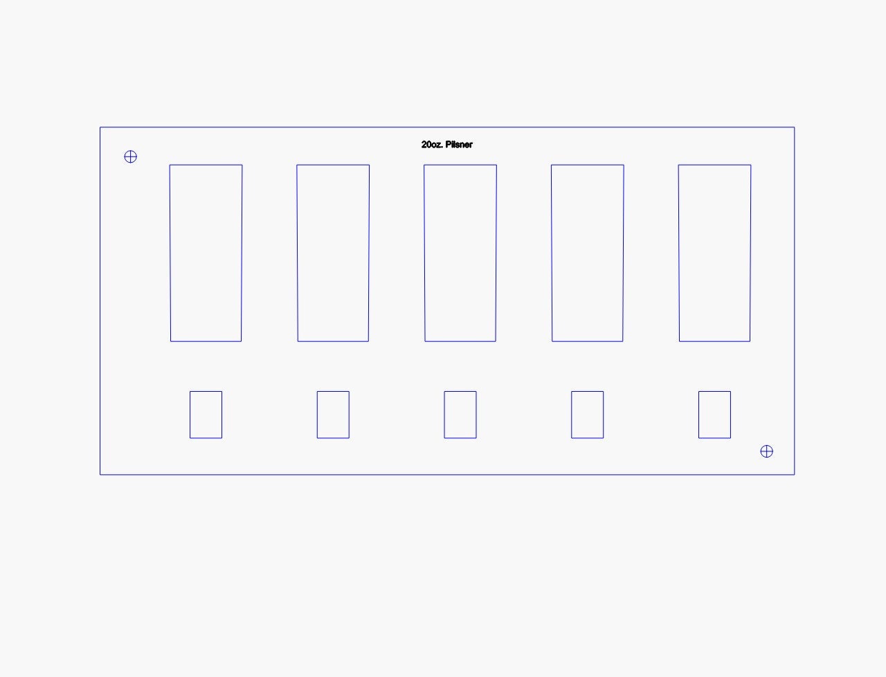 Print and Cut Jig Bundle 2 11 Print and Cut Ready Jig - Etsy