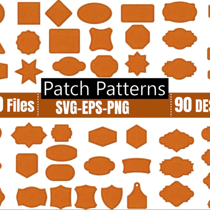 Hat Patch Shapes - Etsy