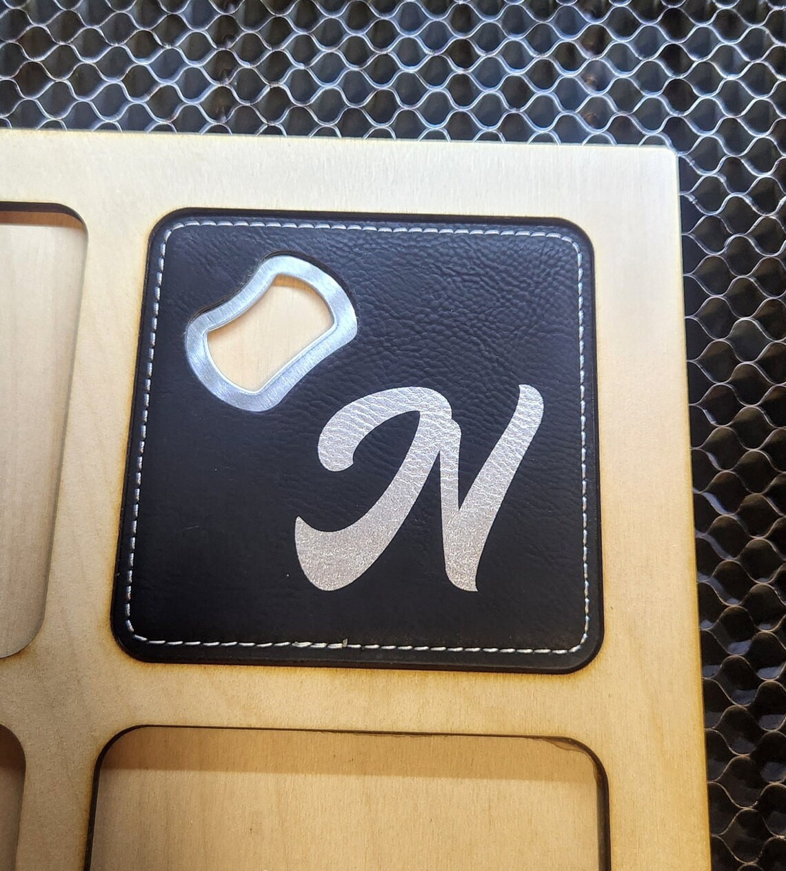 Print and Cut Ready Jig File for JDS Leatherette Coasters, Opener Coasters SVG Laser Cut File - Etsy