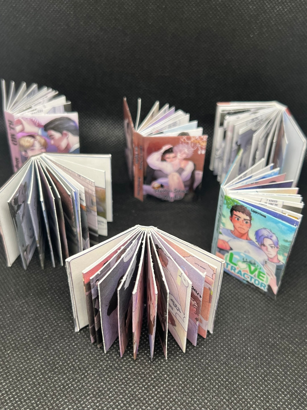 Pre-made Mini BL Books -yaoi - Manga - Manhwa- Spicy-fluffy - Etsy