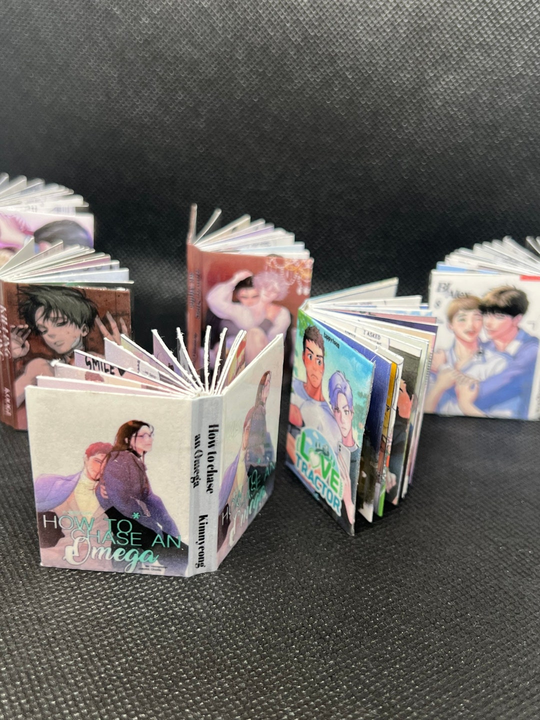 Custom Mini Book -yaoi - BL-ANIME-GL- - Spicy N Fluff - Etsy