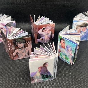 Pre-made Mini BL Books -yaoi - Manga - Manhwa- Spicy-fluffy - Etsy
