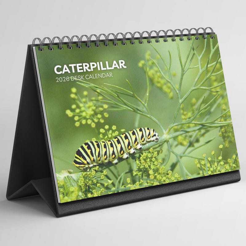 Caterpillar Retiree 2026 Free Calendar - Etsy Canada