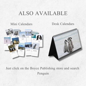 Penguin Calendar 2025: Monthly Wall Calendar With Notes, Opens to A3 ...