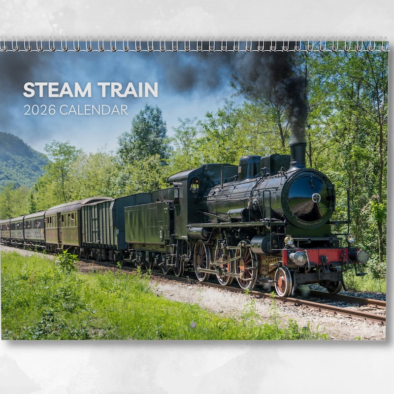 2026 Trains Calendars - Etsy