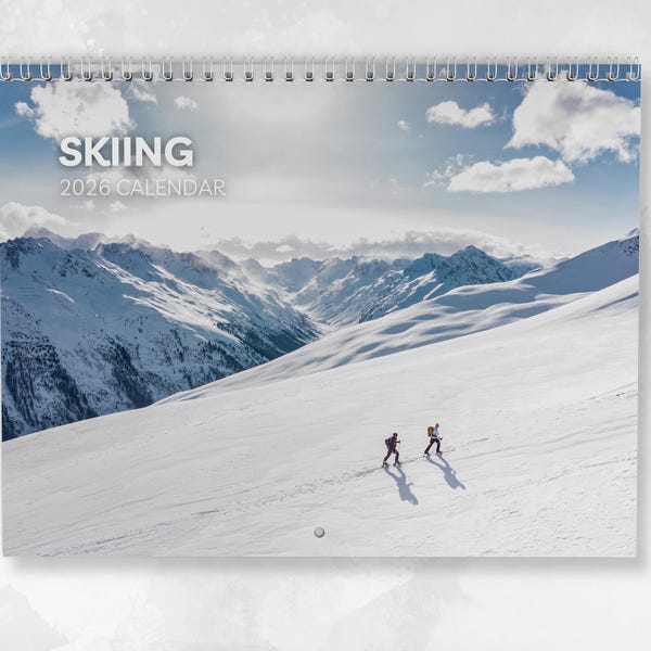 2026 Ski Calendar - Etsy UK