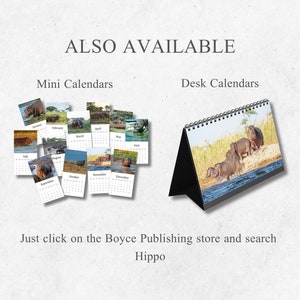 Hippo Calendar 2025: Monthly Wall Calendar With Notes, Opens to A3 Size ...
