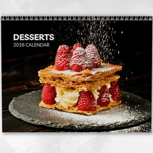 2026 Dessert Calendars - Etsy UK