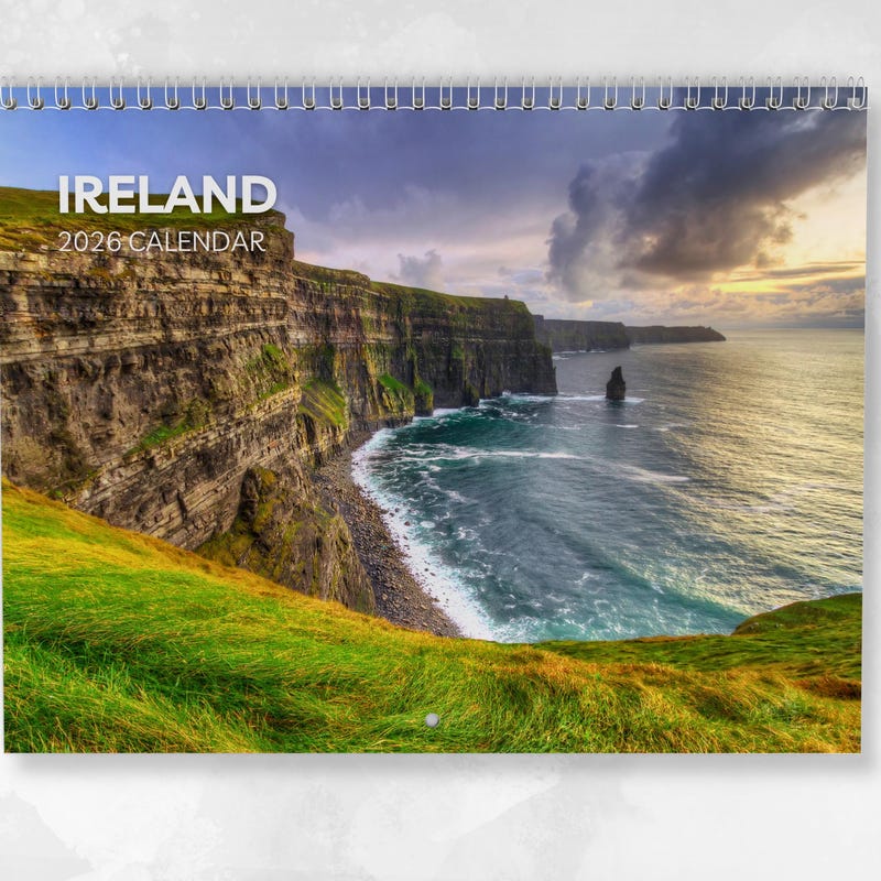 2026 Wall Calendar Irish - Etsy UK