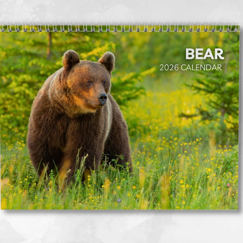 2026 Woodland Calendar - Etsy UK